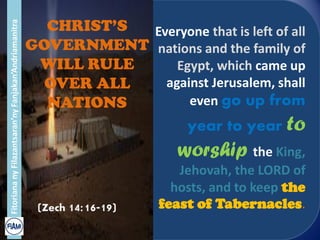 The Millenium: The Kingdom of Jesus Christ on Earth | PDF