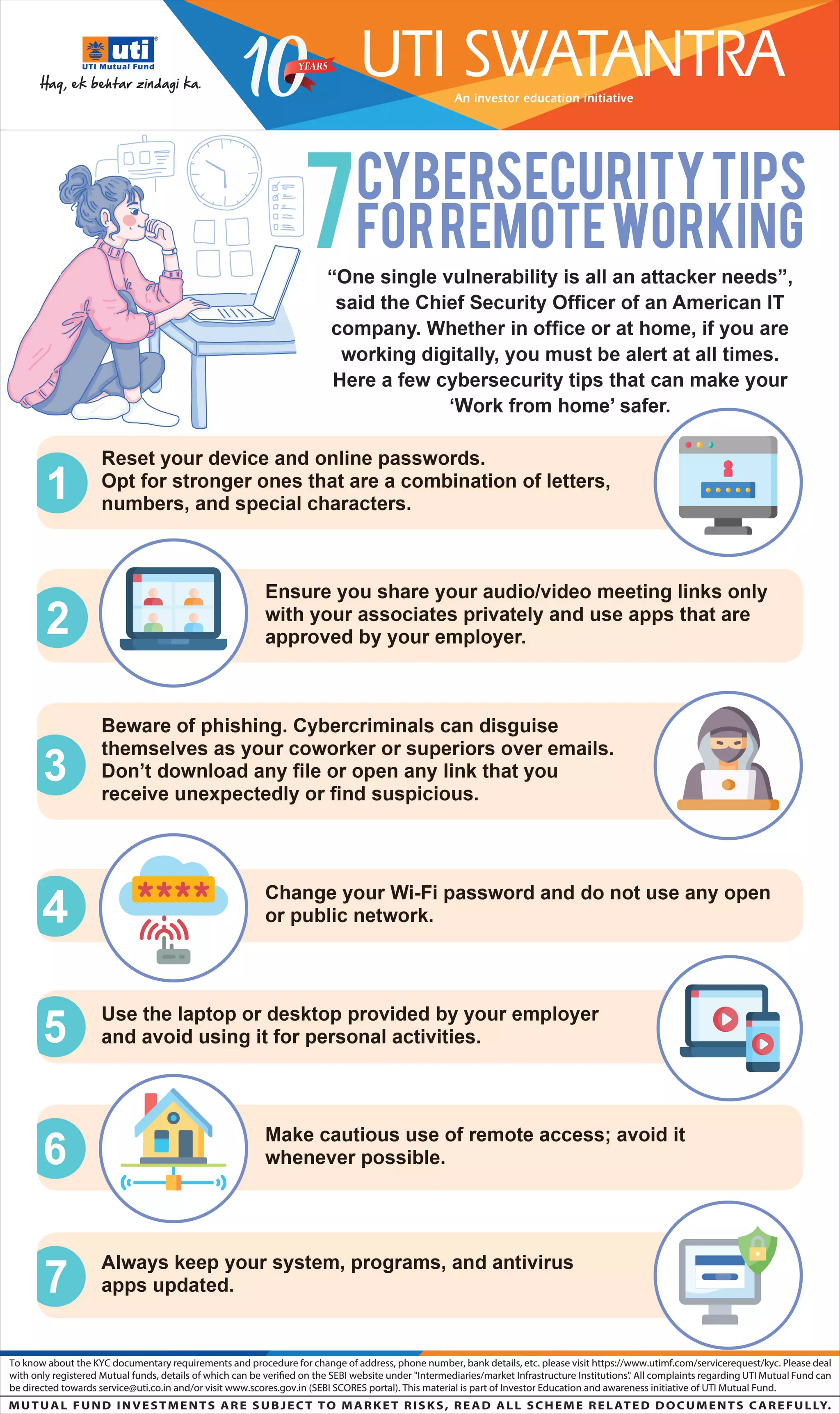 7 Cyber Security tips for remote working | PDF