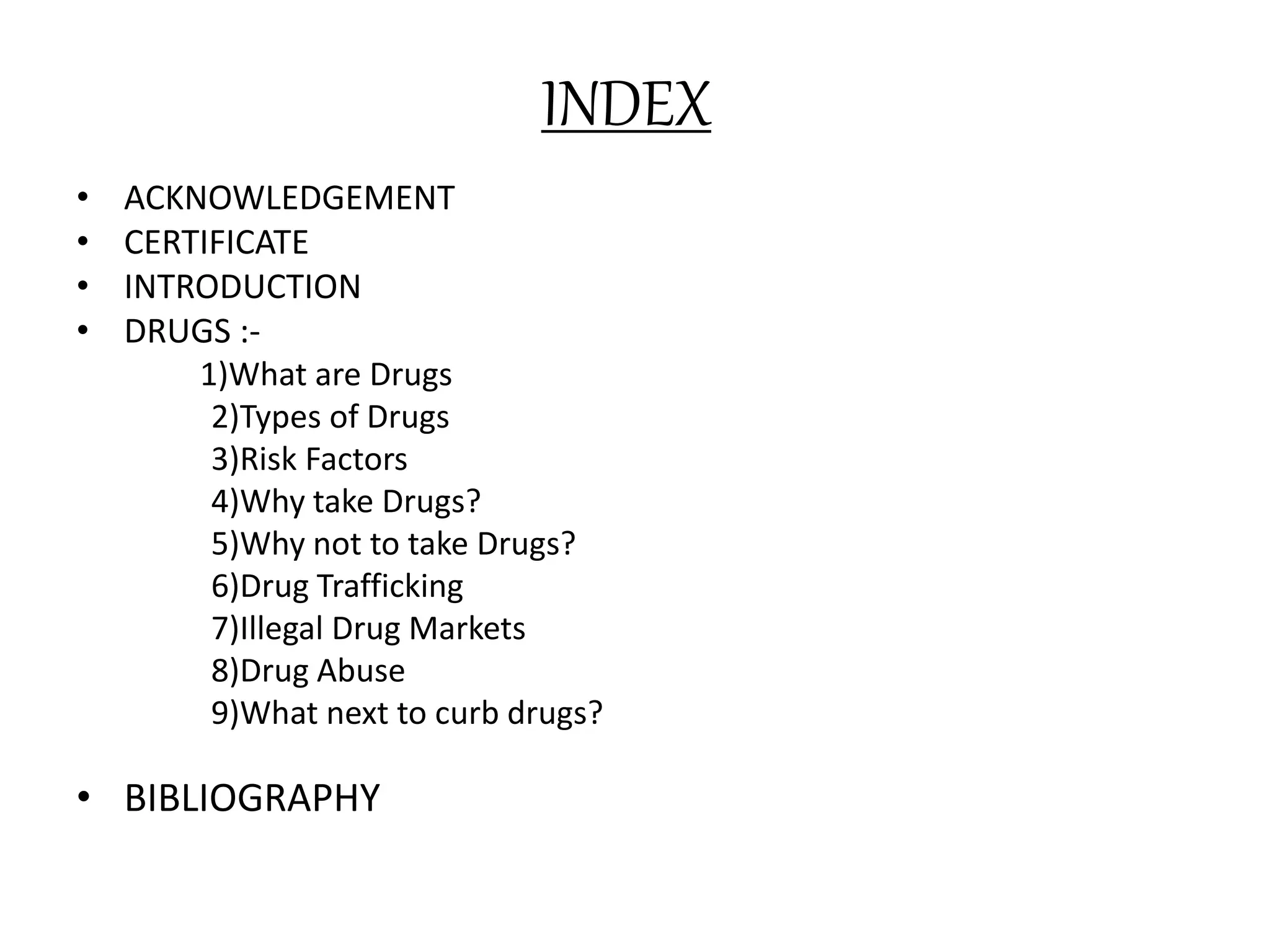 ENGLISH.pptx english project on drug addiction | PPTX