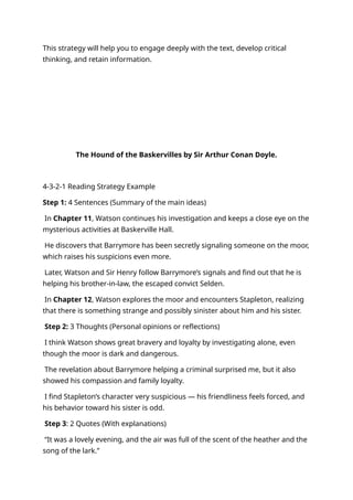 Comprehensive English Grammar and Reading Strategies Guide | DOCX