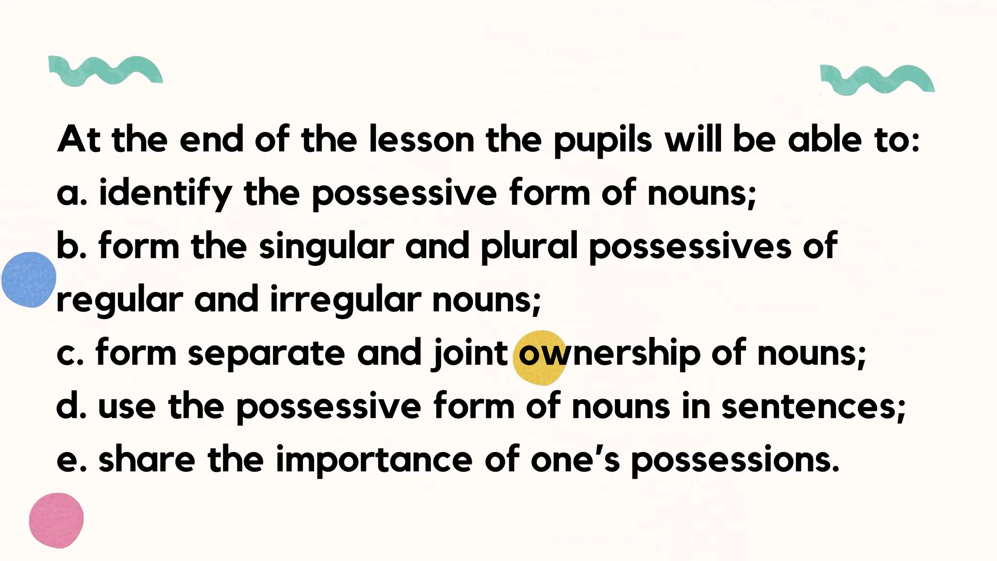 English-4-Possessive Noun. Second Quarter .pptx