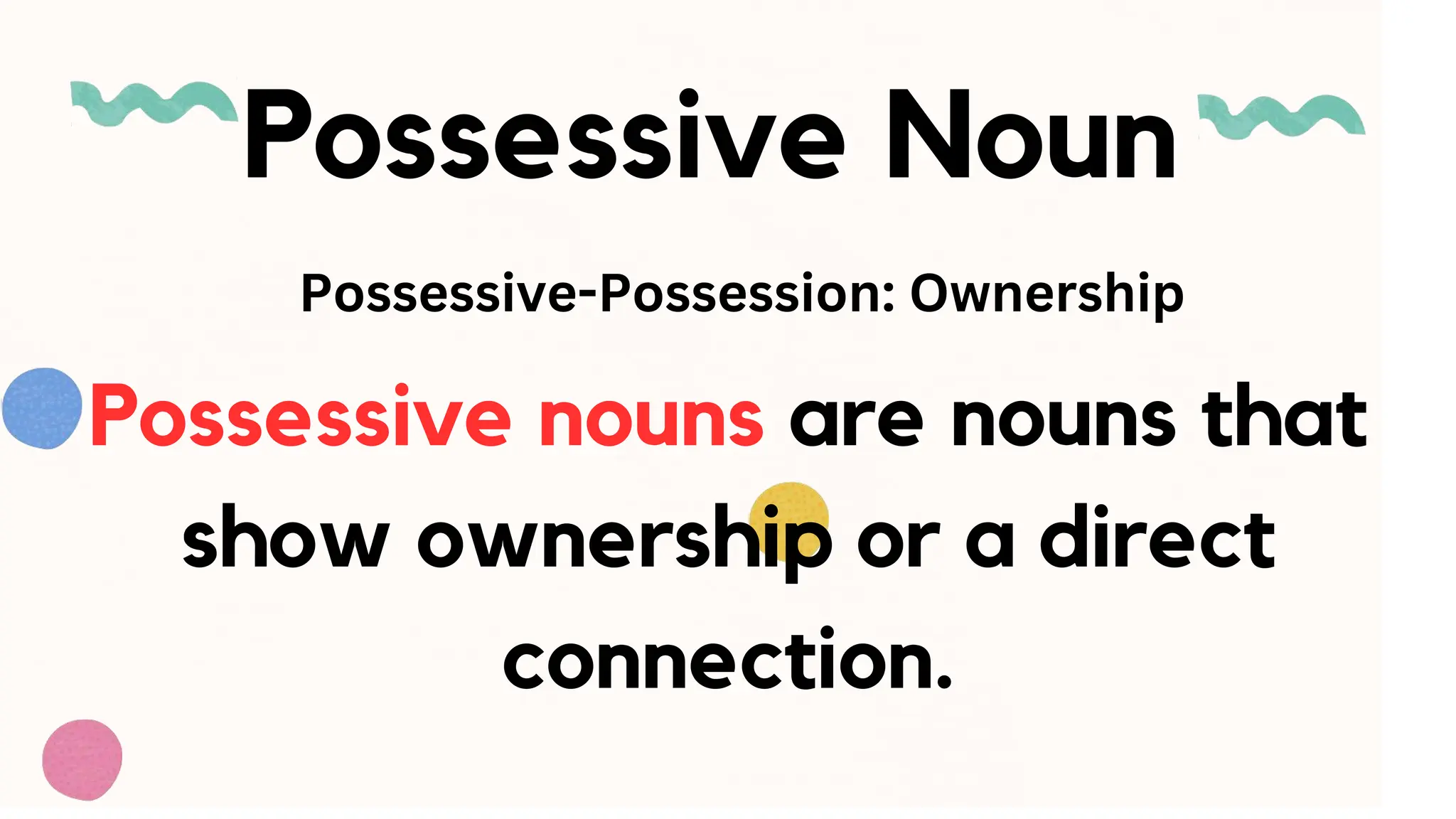 English-4-Possessive Noun. Second Quarter .pptx