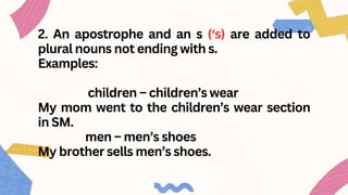 English-4-Possessive Noun. Second Quarter .pptx