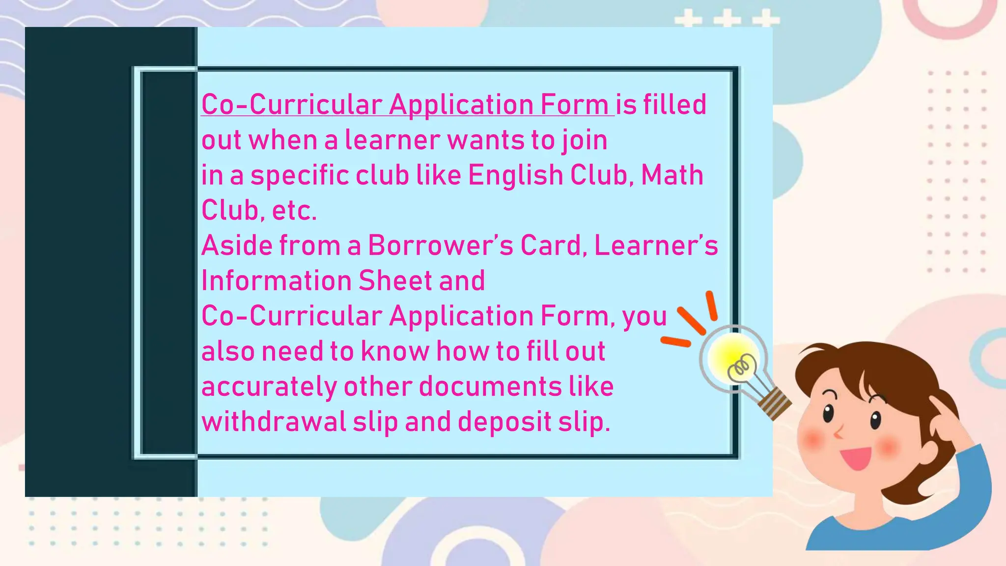 ENGLISH-5-Q1-WEEK-FILLING-OUT-FORMS.pptx | Homework and Study | Education