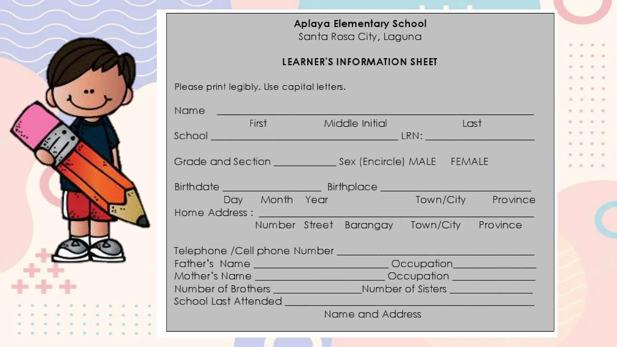 ENGLISH-5-Q1-WEEK-FILLING-OUT-FORMS.pptx | Homework and Study | Education