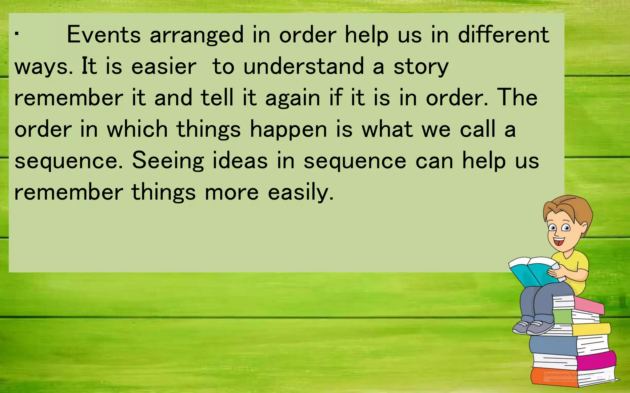 English 5-q2-week-5-recalling-series-of-event-or-information-by-sir-rei ...