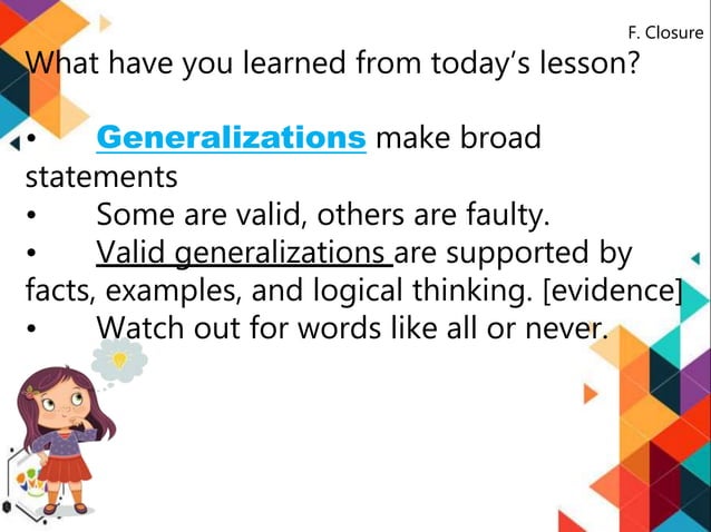 English 5-q2-week-7-make-generalizations-by-sir-rei-marasigan | PPSX ...