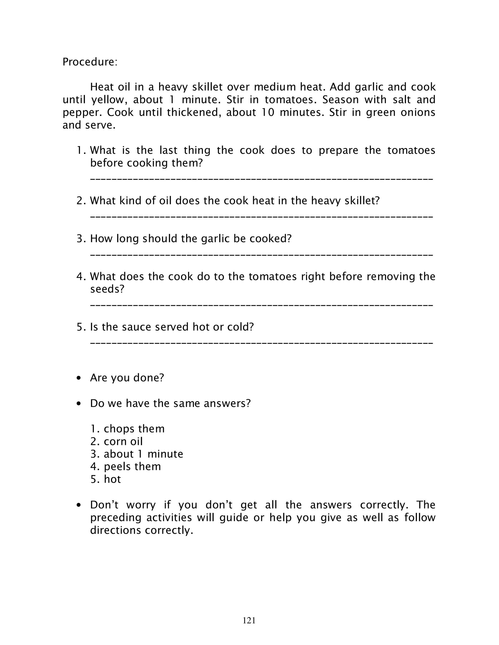 English 6-dlp-10-following-series-of-directions | PDF