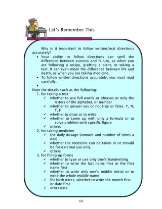 English 6-dlp-10-following-series-of-directions | PDF