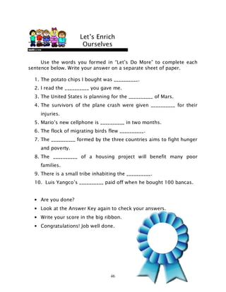 English 6-dlp-4-decoding-meaning-of-unfamiliar-words-using-structur | PDF