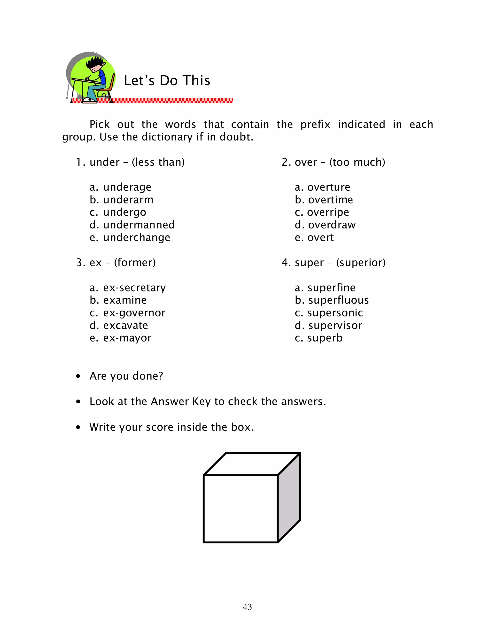 English 6-dlp-4-decoding-meaning-of-unfamiliar-words-using-structur | PDF
