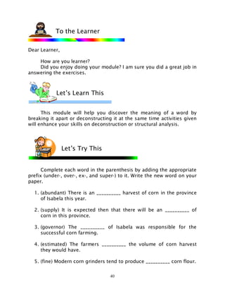 English 6-dlp-4-decoding-meaning-of-unfamiliar-words-using-structur | PDF