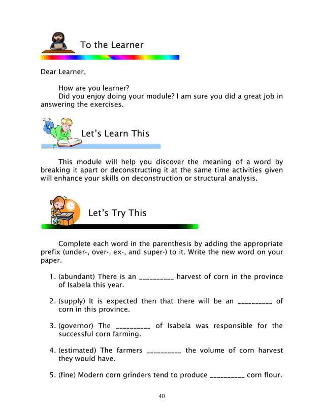 English 6-dlp-4-decoding-meaning-of-unfamiliar-words-using-structur | PDF