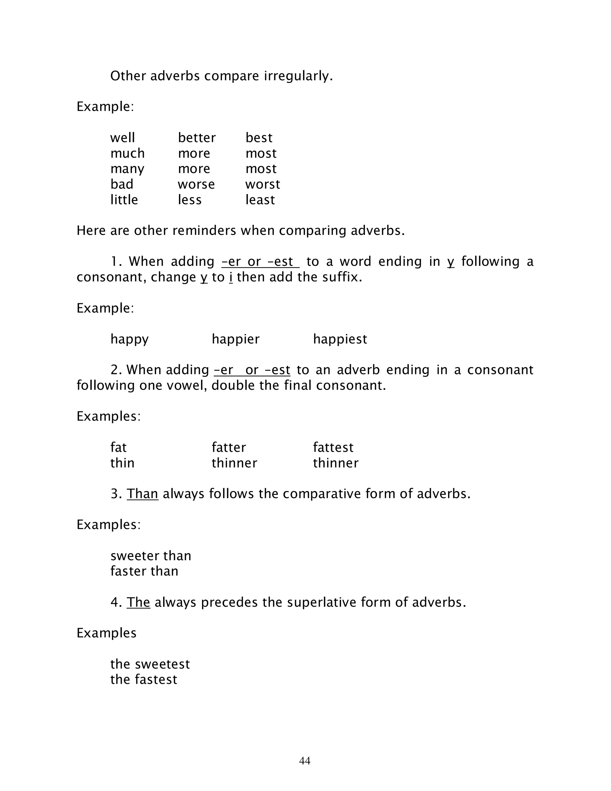 English 6-dlp-53-comparing-adverbs | PDF