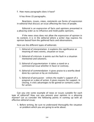 English 6-dlp-63-writing-editorials | PDF