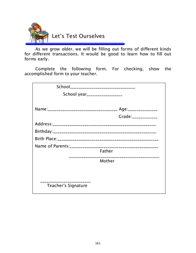 English 6-dlp-64-filling-out-information-sheet | PDF