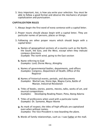 English 6-dlp-9-writing-a-composition- beginning-middle-coclusion | PDF
