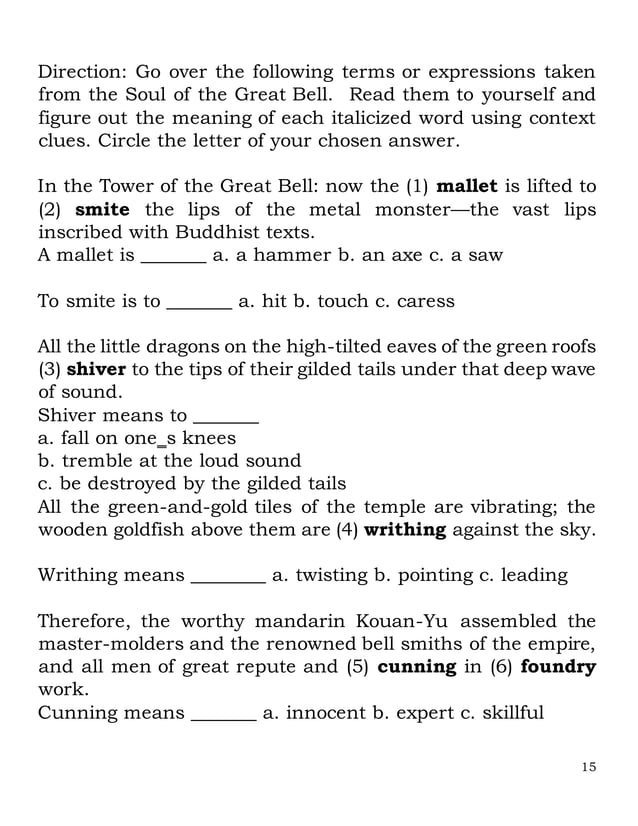English 8 2nd quarter 1 english-8-2nd-quarter-1