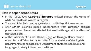 English-8_Unit-1_Lesson-1_African-History-and-Literature.pptx