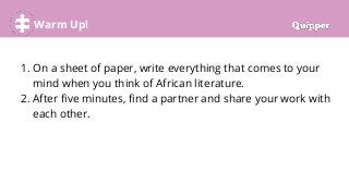 English-8_Unit-1_Lesson-1_African-History-and-Literature.pptx