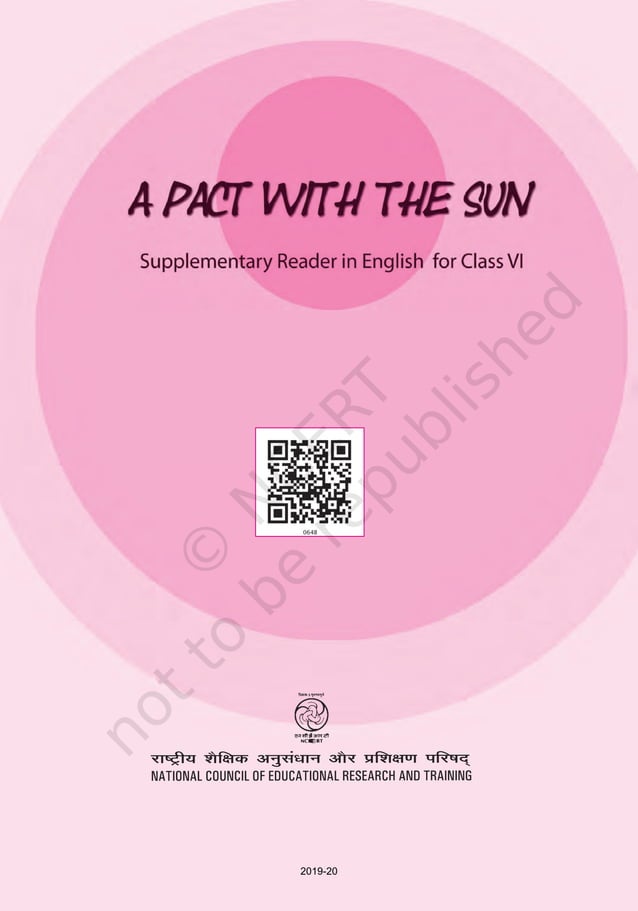 English NCERT Class 6 (A Pact With The Sun) | PDF