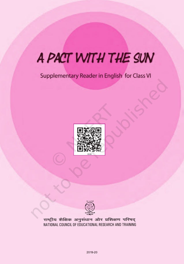 English NCERT Class 6 A Pact With The Sun english-ncert-class-6-a-pact-with-the-sun