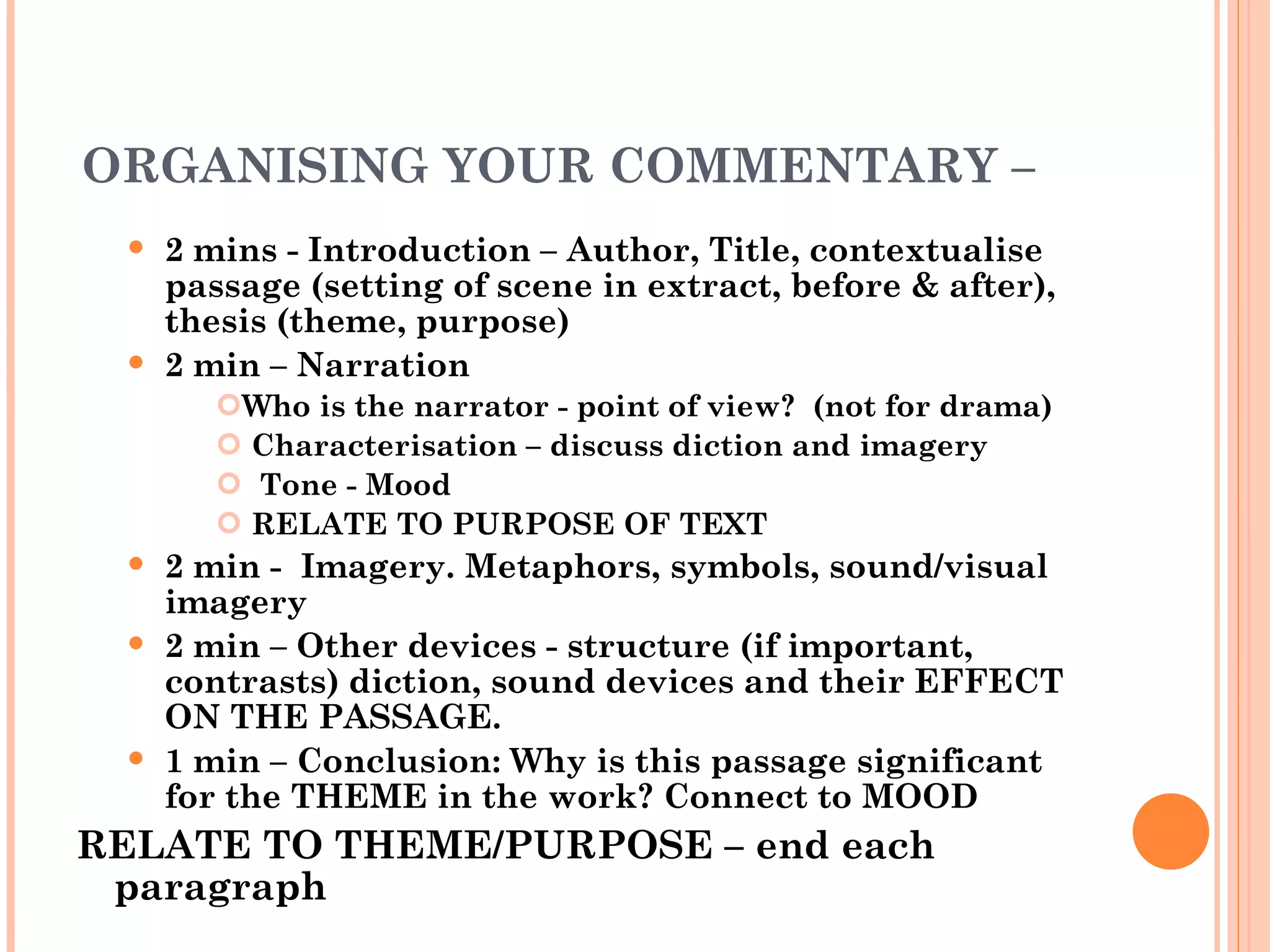 English a2-oral-commentary[1] | PPT