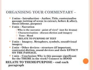 English a2-oral-commentary[1] | PPT