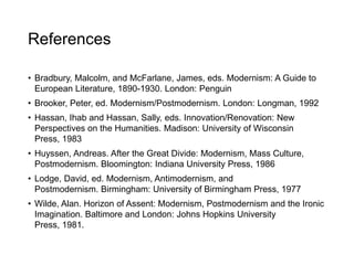 english-advanced-s6-ts-eliot-resource-5-modernism-notes.pptx | Physics ...