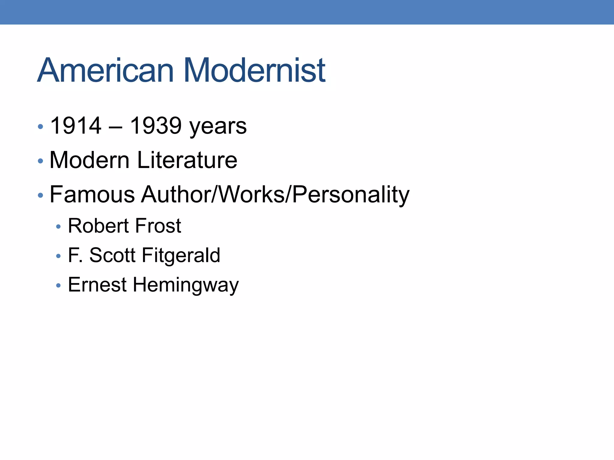 Introduction to Anglo-American Literature Grade 9 students | PPTX