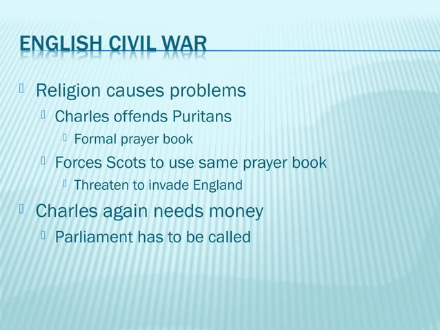 English Civil War | PPT