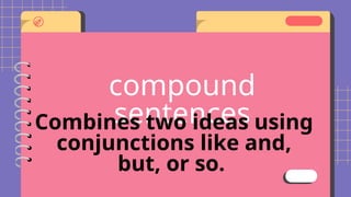 English for Grade 3 - Simple and Compound Sentences.pptx