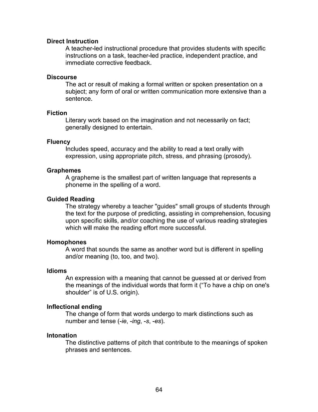 English Content Standards And Expectations Department Of Education Of English Content Standards And Expectations Department Of Education Of