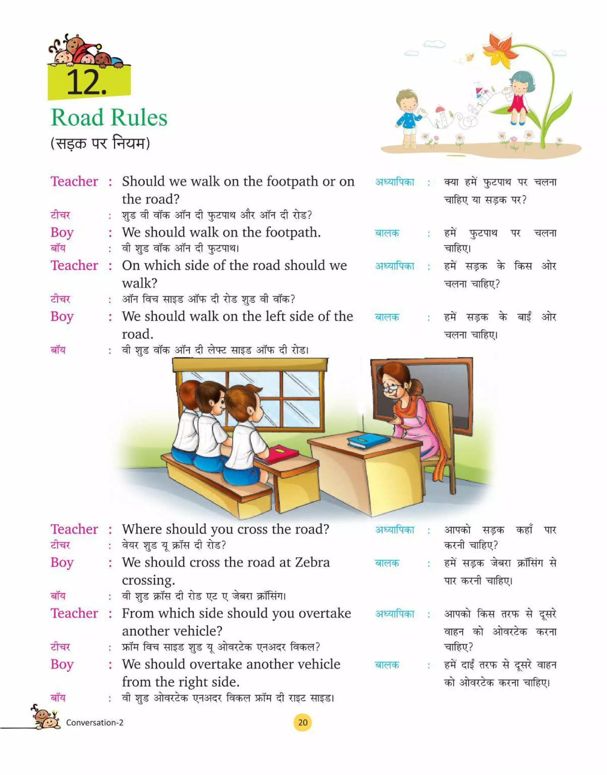 English conversation-2 CLASS - SECOND | PDF