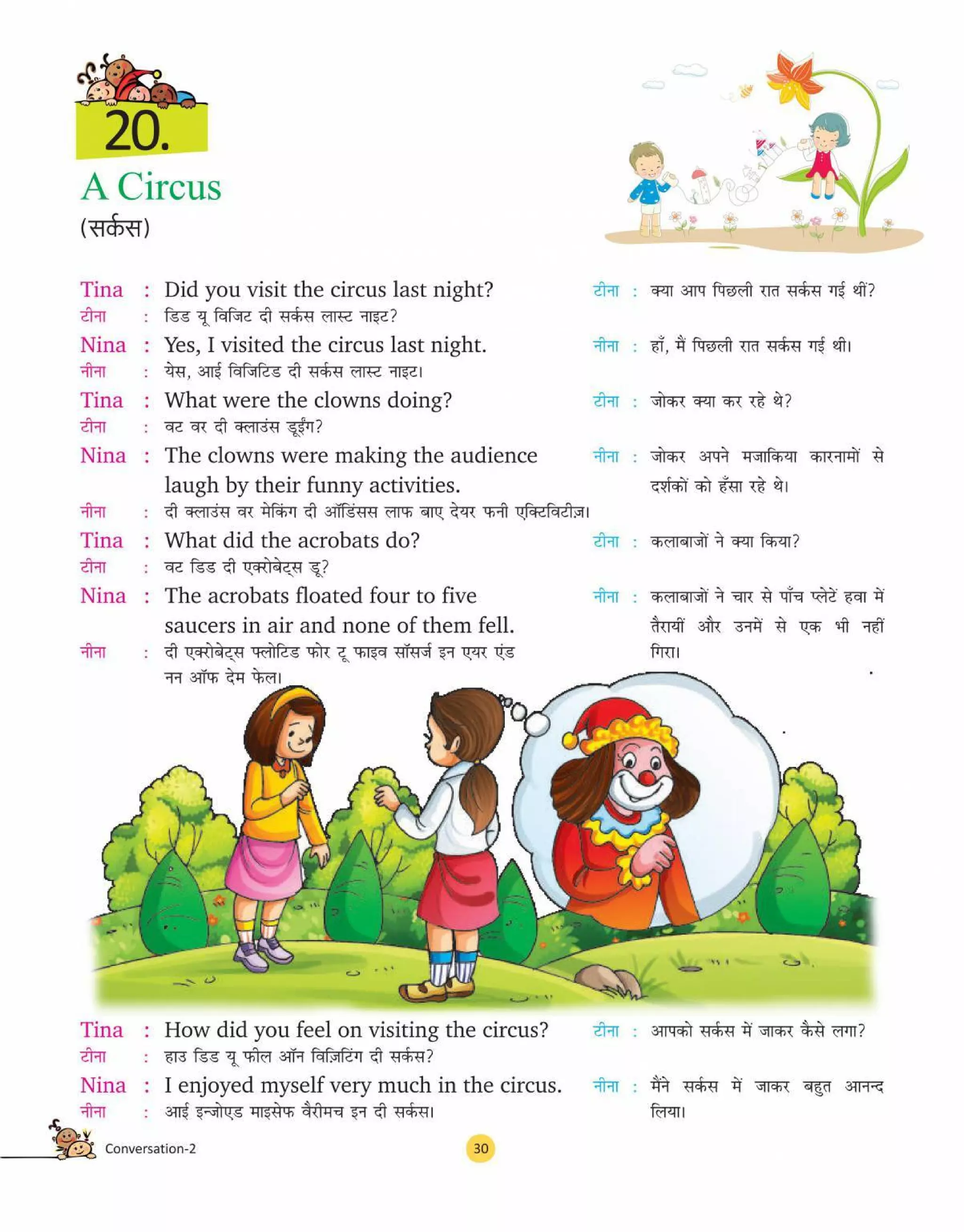 English conversation-2 CLASS - SECOND | PDF