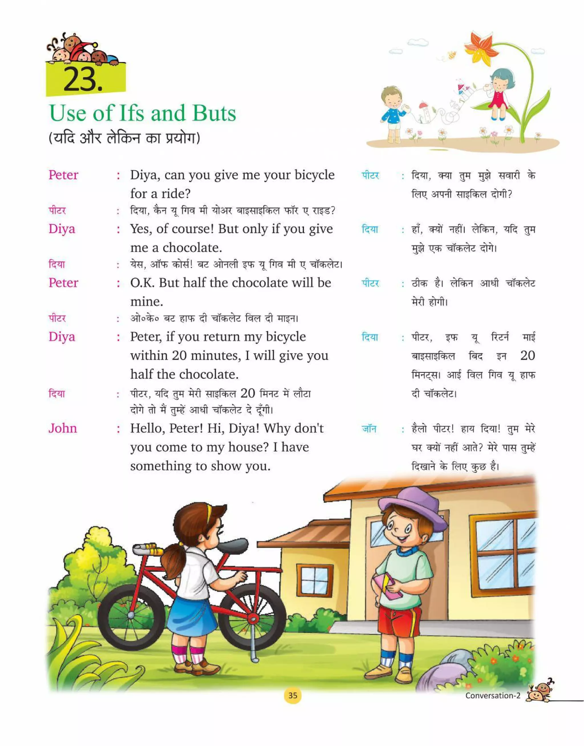 English conversation-2 CLASS - SECOND | PDF