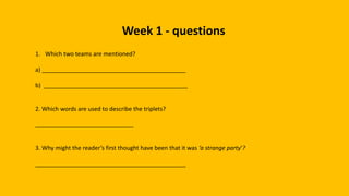 English day 1, 2, 3, 4 and 5 | PPTX