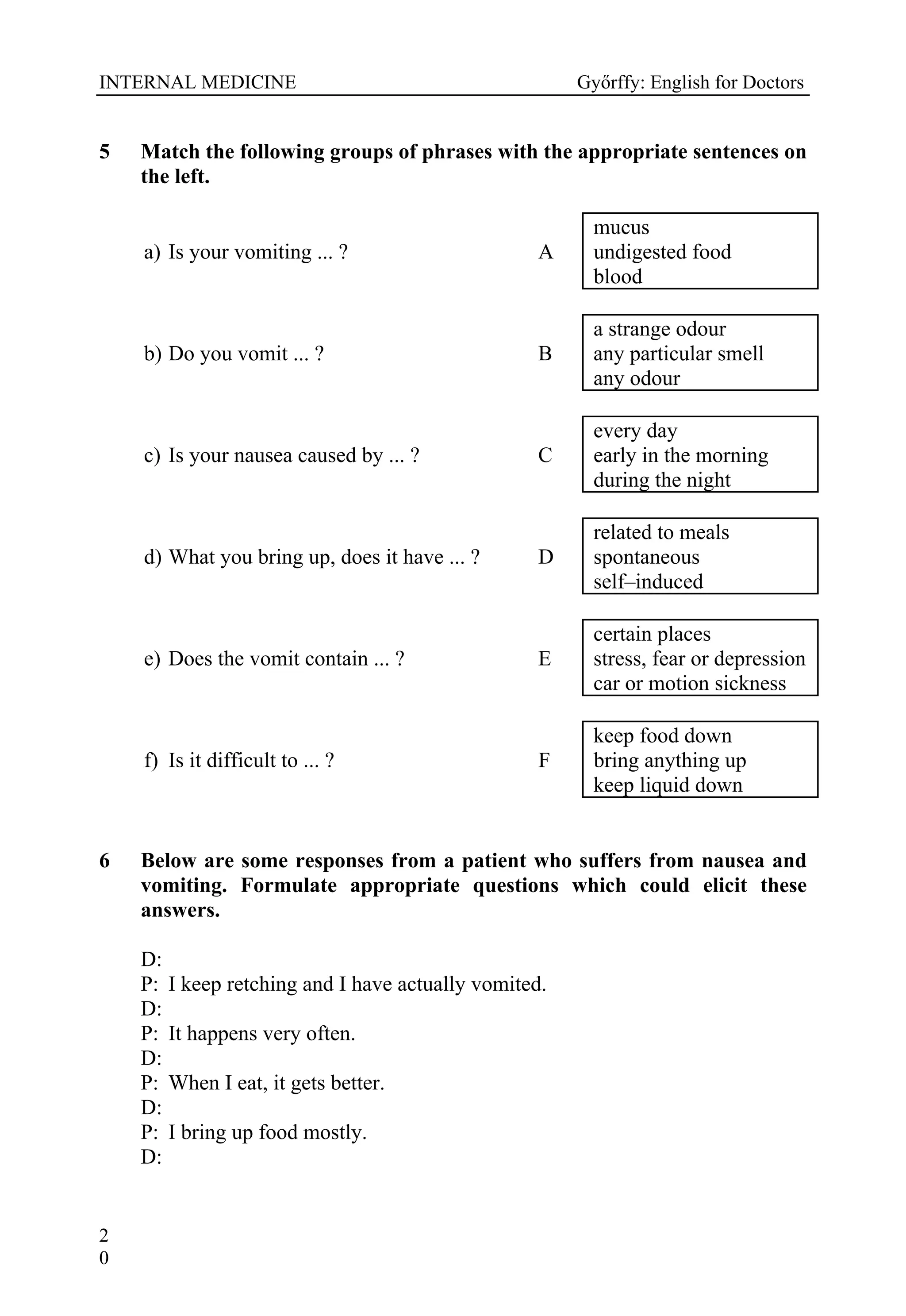 english-for-doctors_medical vocabulary and grammar. pdf | PDF