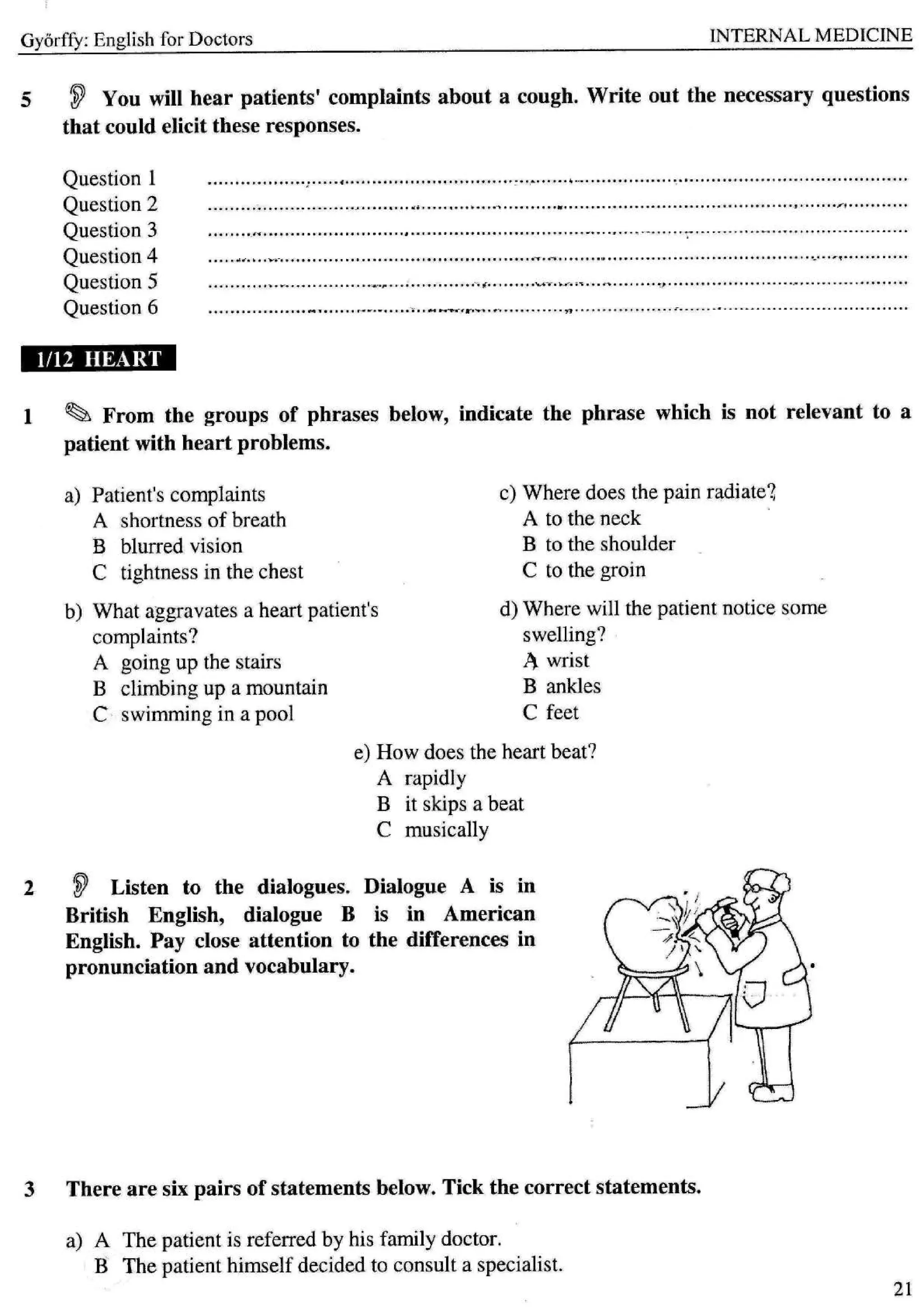 english-for-doctors_medical vocabulary and grammar. pdf | PDF