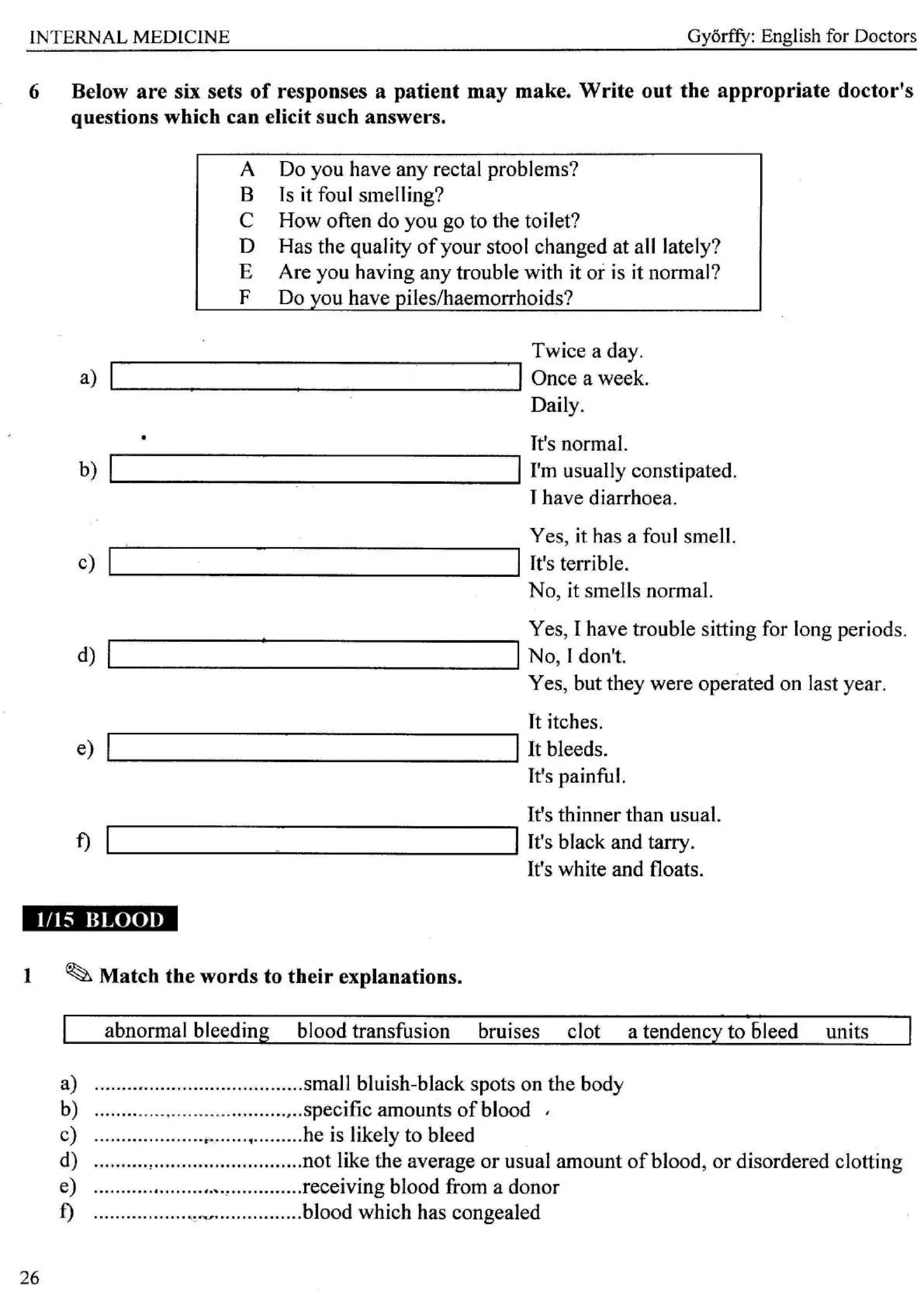 english-for-doctors_medical vocabulary and grammar. pdf | PDF