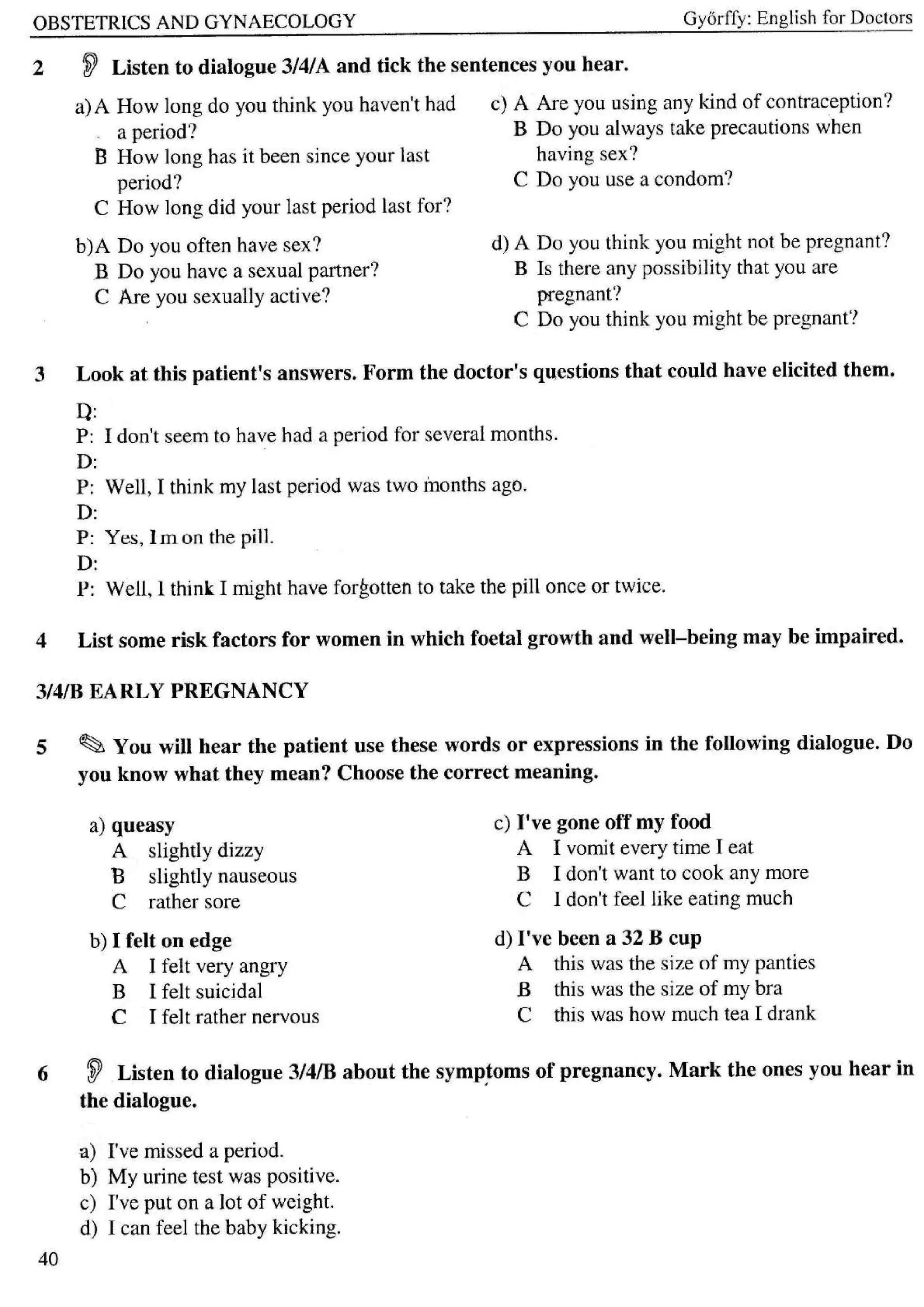 english-for-doctors_medical vocabulary and grammar. pdf | PDF