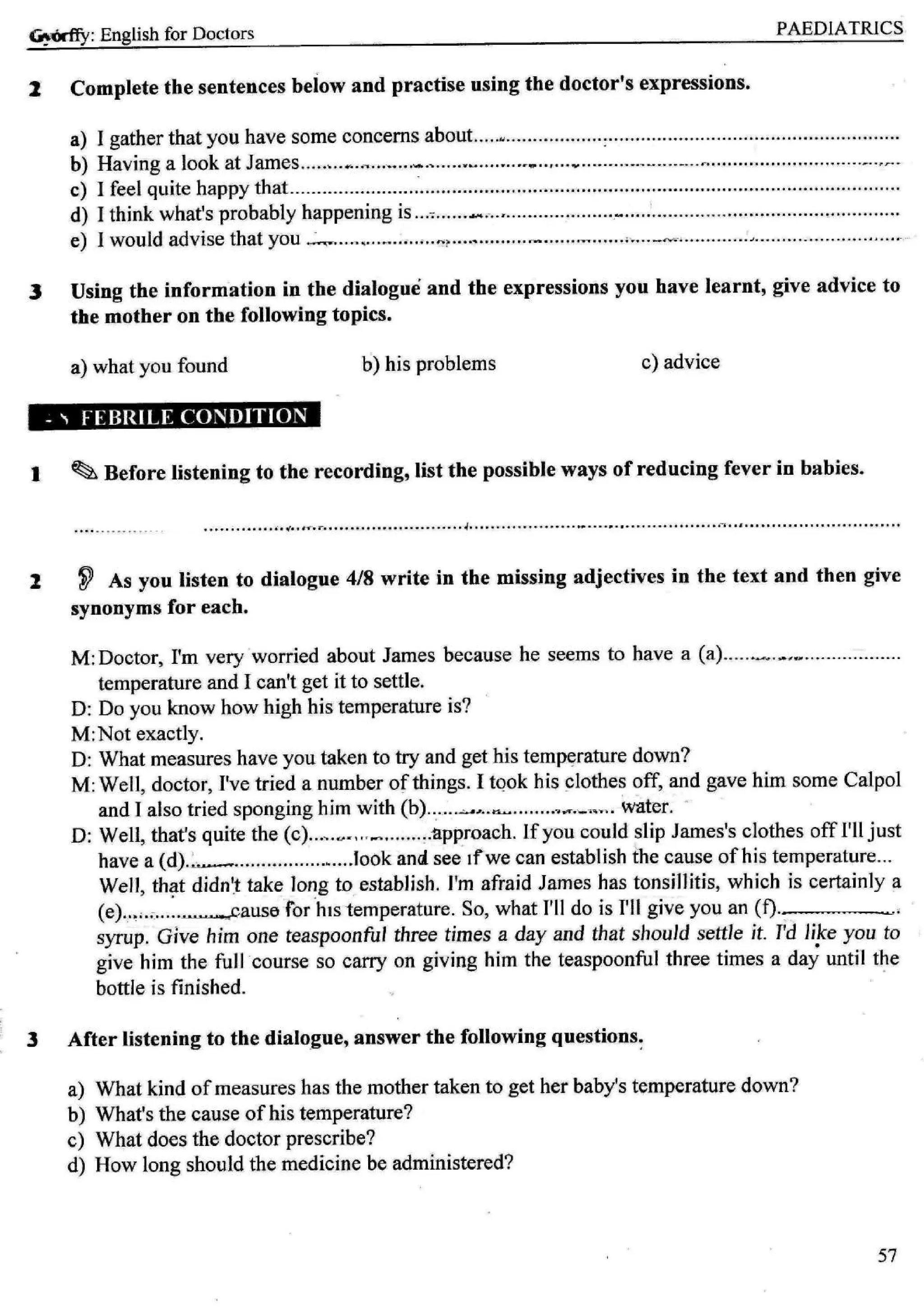 english-for-doctors_medical vocabulary and grammar. pdf | PDF