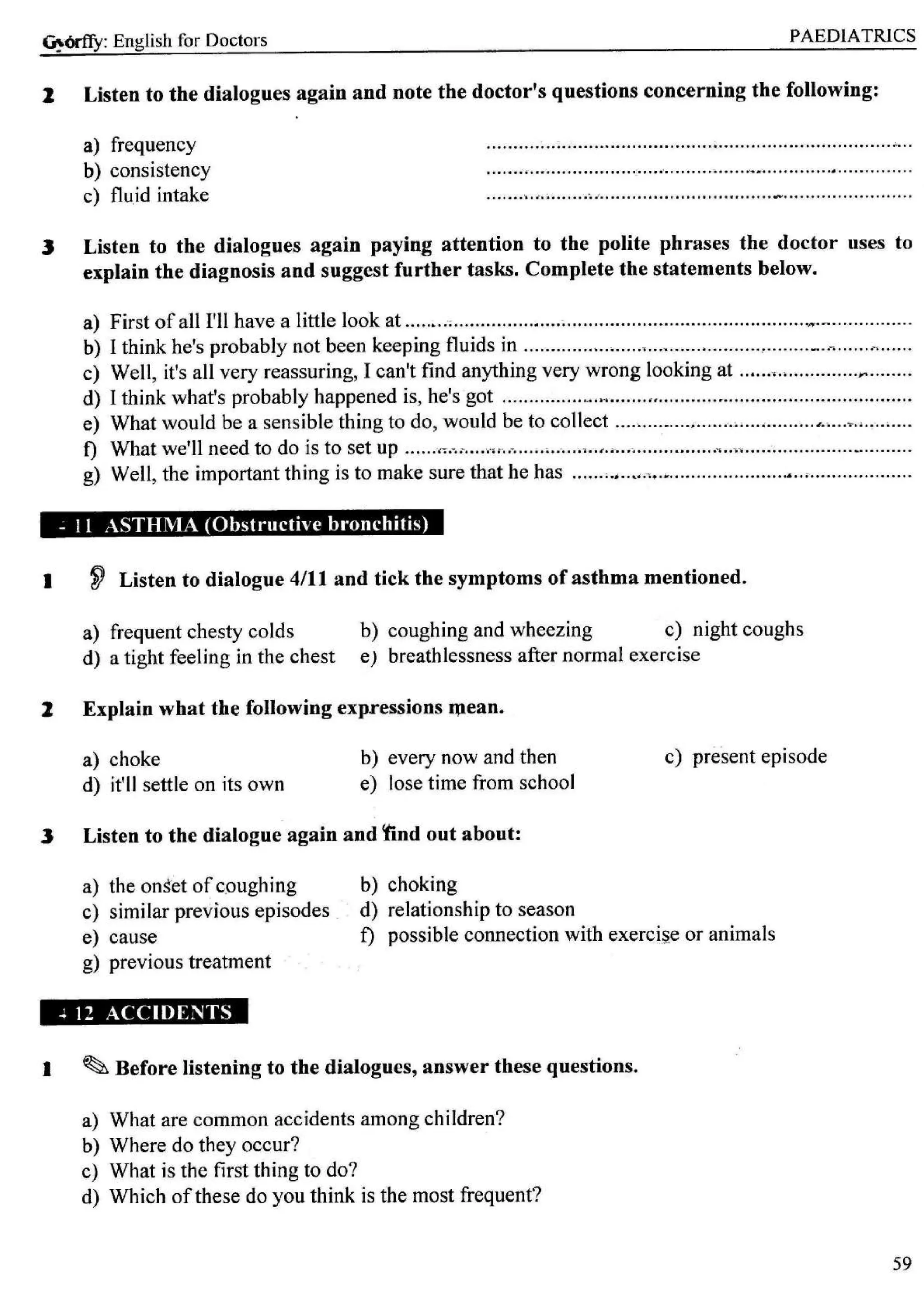 english-for-doctors_medical vocabulary and grammar. pdf | PDF