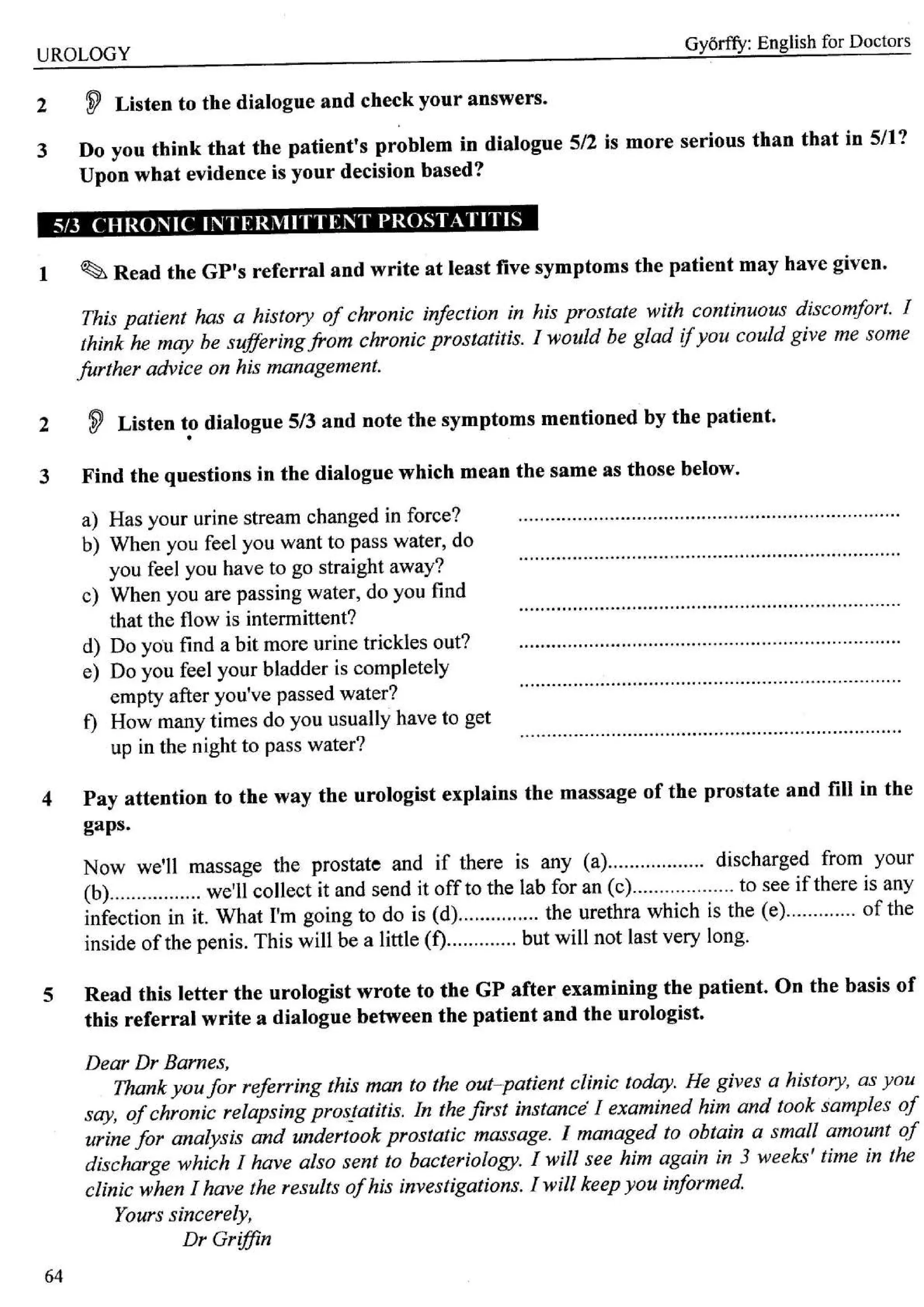 english-for-doctors_medical vocabulary and grammar. pdf | PDF