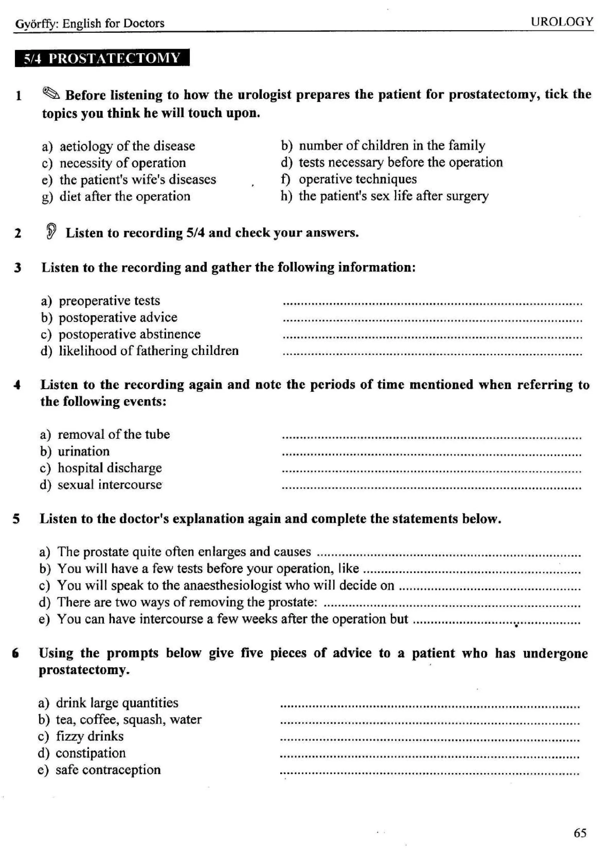 english-for-doctors_medical vocabulary and grammar. pdf | PDF