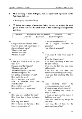 english-for-doctors_medical vocabulary and grammar. pdf | PDF