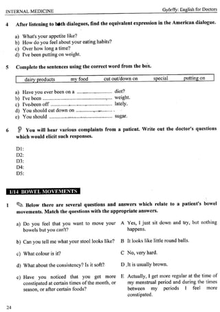 english-for-doctors_medical vocabulary and grammar. pdf | PDF