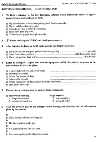 english-for-doctors_medical vocabulary and grammar. pdf | PDF