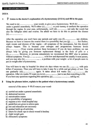english-for-doctors_medical vocabulary and grammar. pdf | PDF