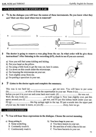 english-for-doctors_medical vocabulary and grammar. pdf | PDF